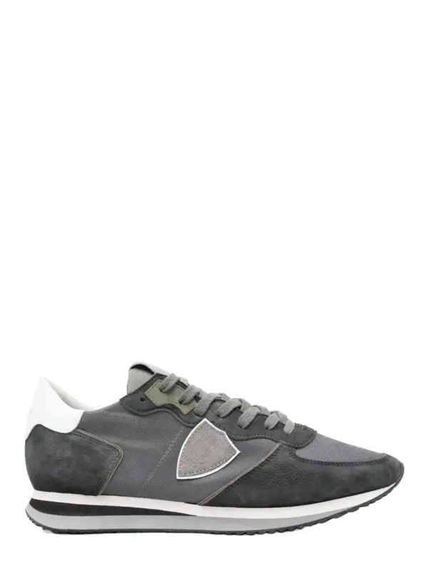 Philippe Model Tropez 2.1 Logo Patch Sneakers - Grey