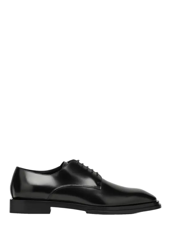 Alexander McQueen Leather Lace-up - Black