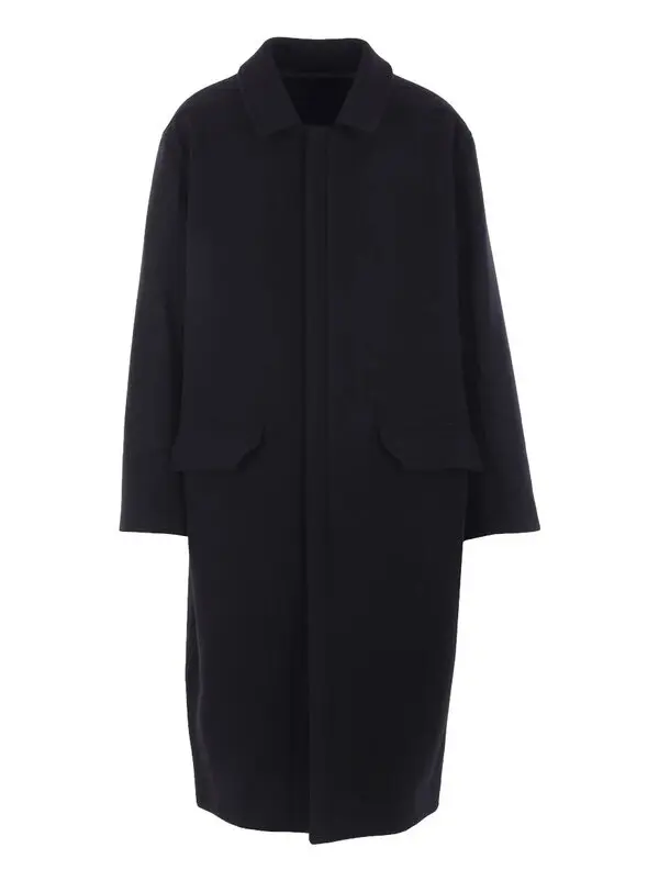 Rick Owens Oversized Coat - Black