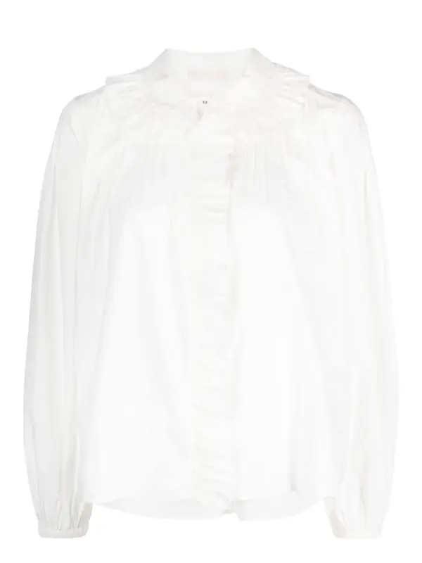 Ulla Johnson Dolores Cotton Blouse - White