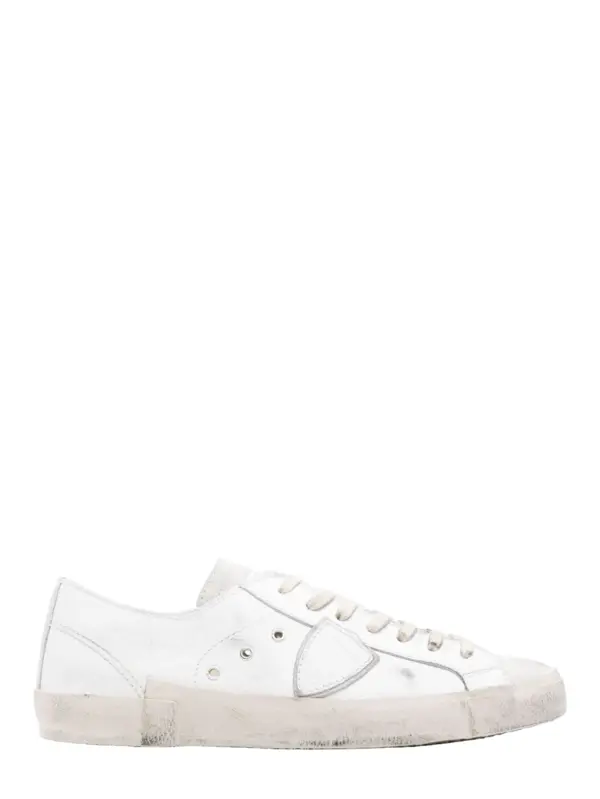 Philippe Model Logo-patch Sneakers - White