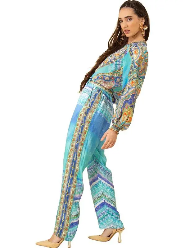 Hale Bob Quinn Twill Pant - Floral / Multicolor