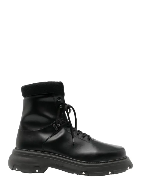 PHILEO Atlas Lace-up Ankle Boots - Black