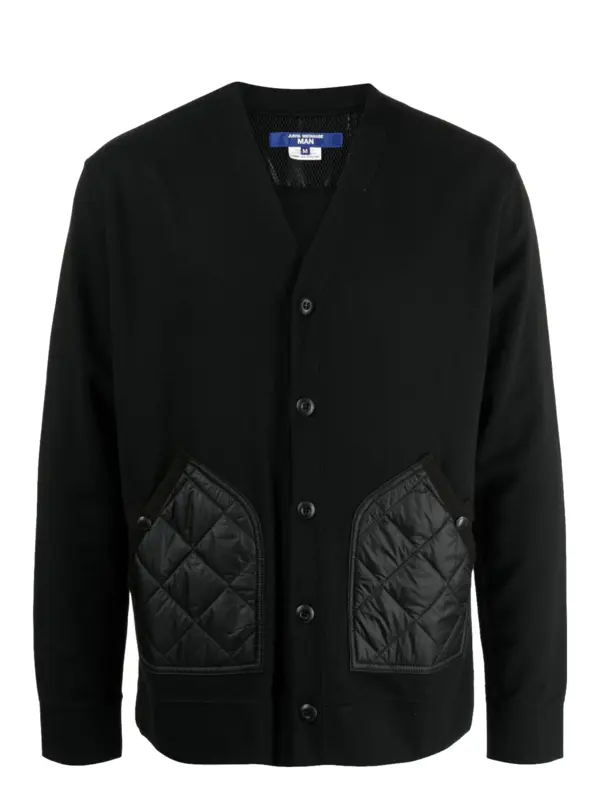 Junya Watanabe Quilted-panel Jacket - Black