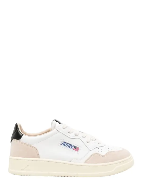 AUTRY Medalist Leather Sneakers - White