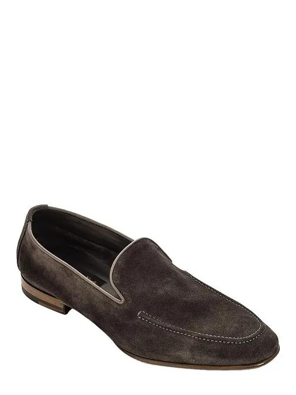 To Boot New York Suede Slip-on Loafers - Grey