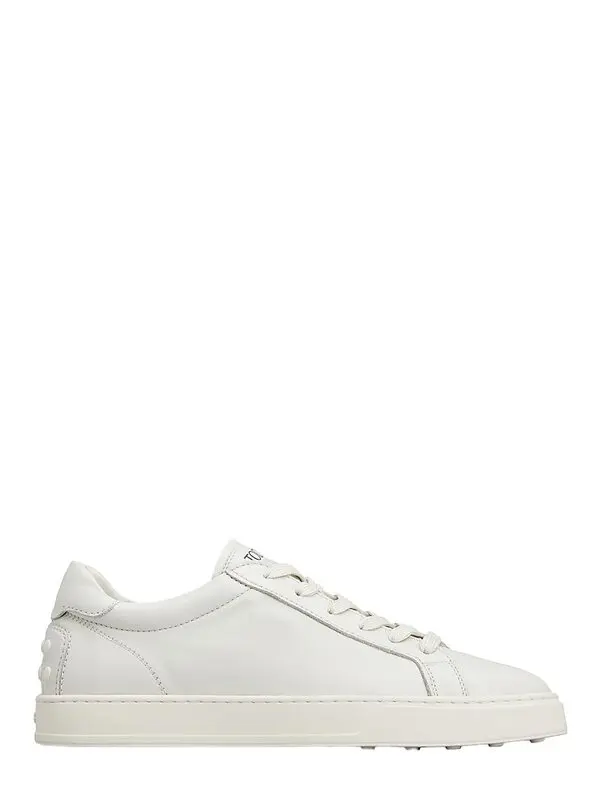 TOD'S Allacciata Cassetta Lace-up Sneakers - White