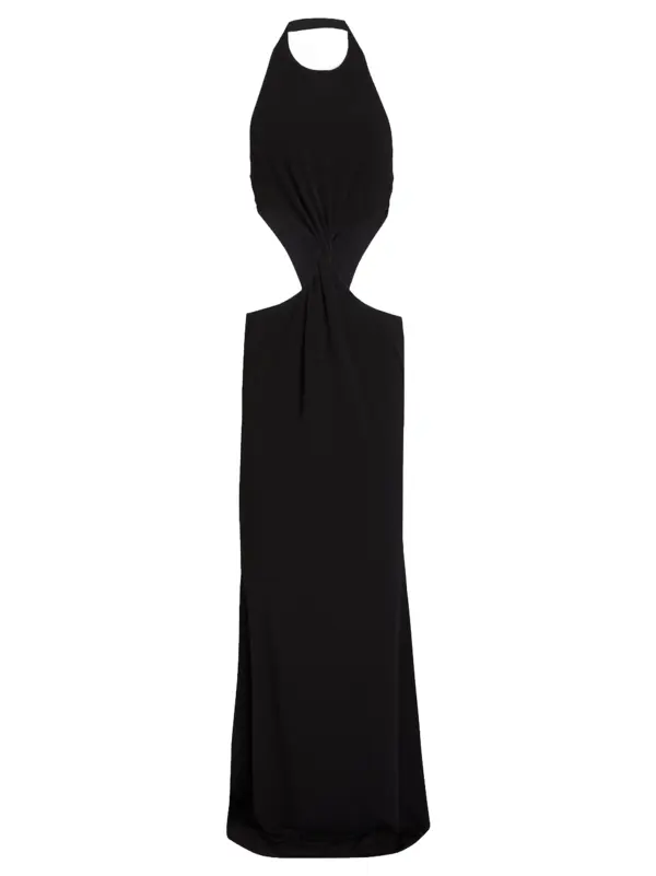 Retrofete Raven Cutout Maxi Dress - Black