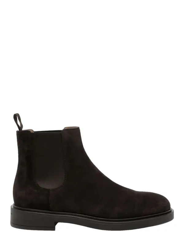 GIANVITO ROSSI Douglas Suede Ankle Boots - Brown