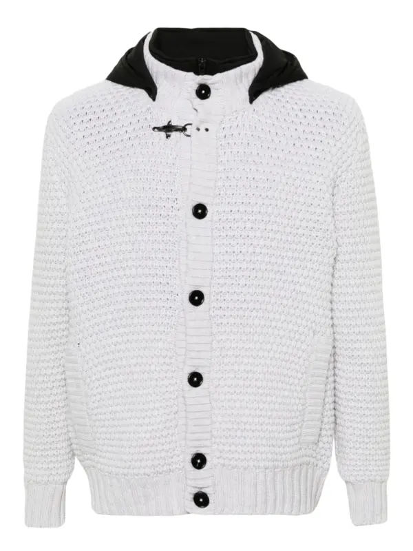 FAY Double Front Layered Jacket - Grey