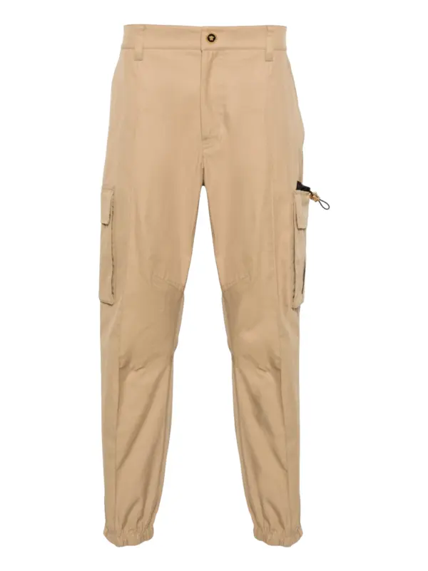 Versace Medusa Head Cargo Trousers - Neutrals