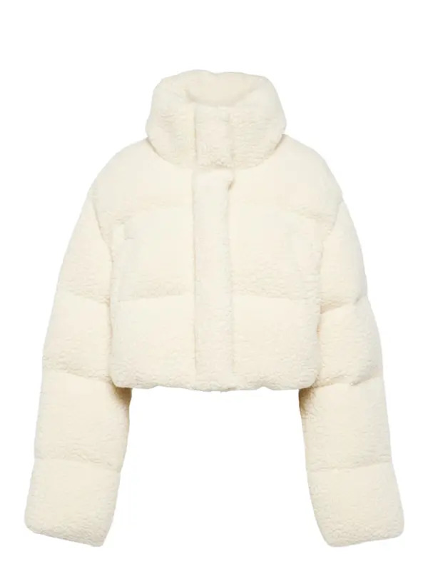 Cordova Kozzy Cropped Puffer Jacket - Neutrals