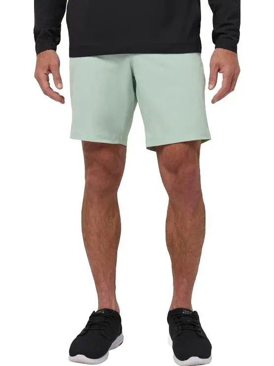 Travis Mathew Wanderlust Chino 9-inch Shorts - Aqua Foam