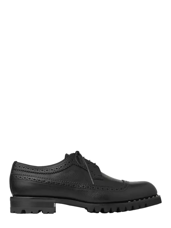JIMMY CHOO Diamond Derby Shoes - Black
