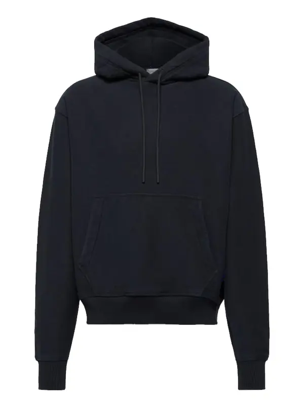 Burberry Cotton Jersey Hoodie - Black