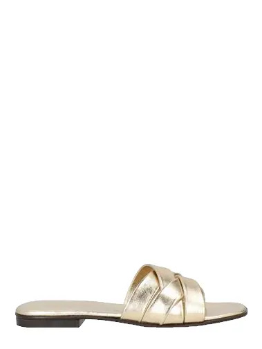 BALDININI Leather Sandals - Grey