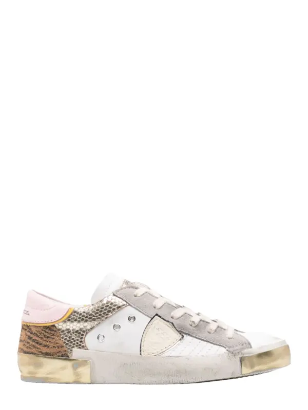 Philippe Model Logo-patch Sneakers - White