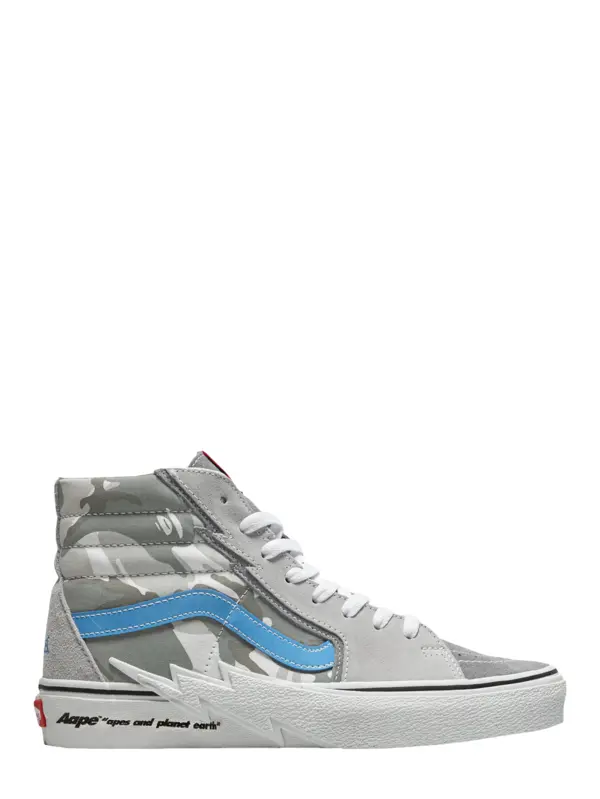 VANS Aape X Sk8-hi Bolt Sneakers - Grey