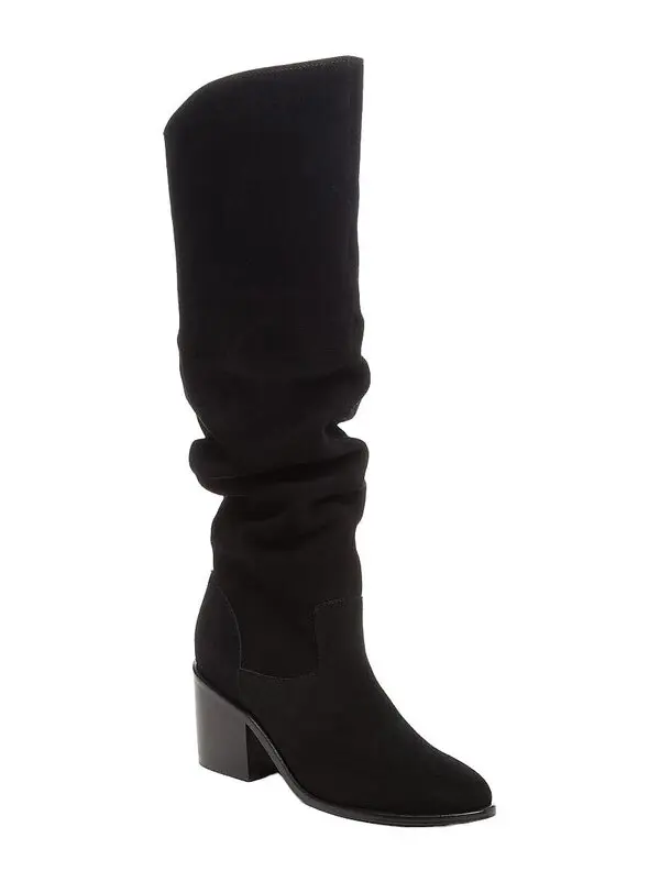KELSI DAGGER BROOKLYN Easton Slouch Knee High Boots - Black