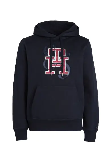 Tommy Hilfiger Cotton Fleece Sweatshirt - Navy
