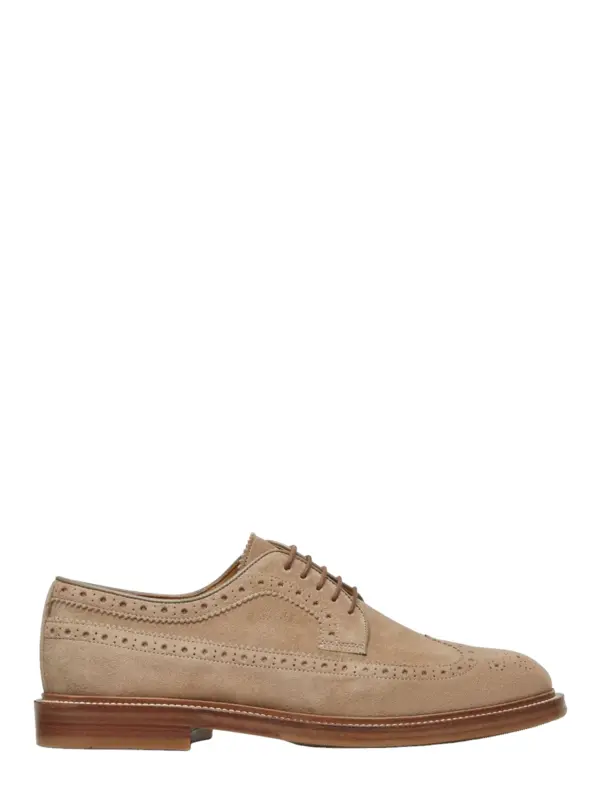 Brunello Cucinelli Leather Shoes - Neutrals