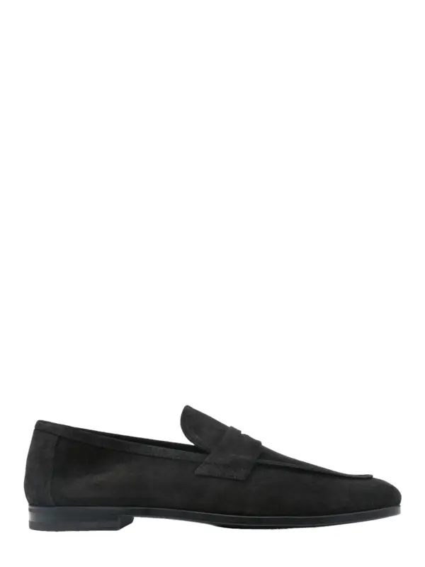 TOM FORD Sean Suede Loafers - Black