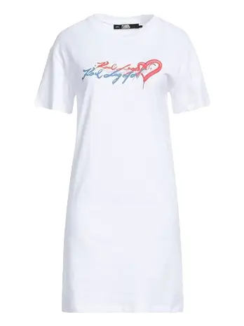 Karl Lagerfeld Mini Dress - White