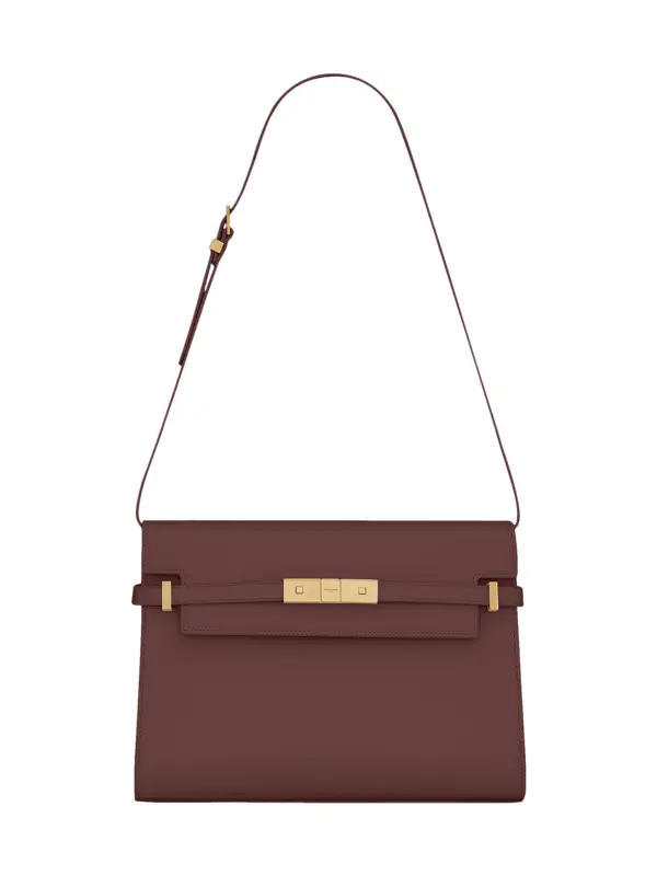Saint Laurent Manhattan Shoulder Bag - Red