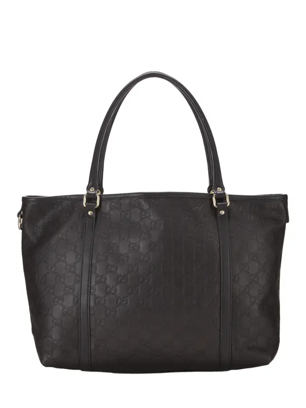 Gucci Guccissima Leather Joy Tote - Brown