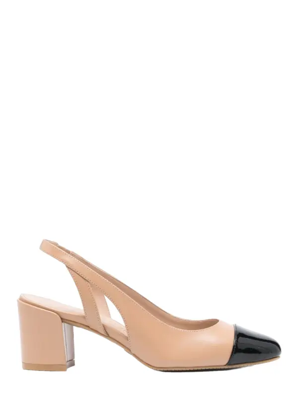 STUART WEITZMAN 50mm Slingback Pumps - Neutrals