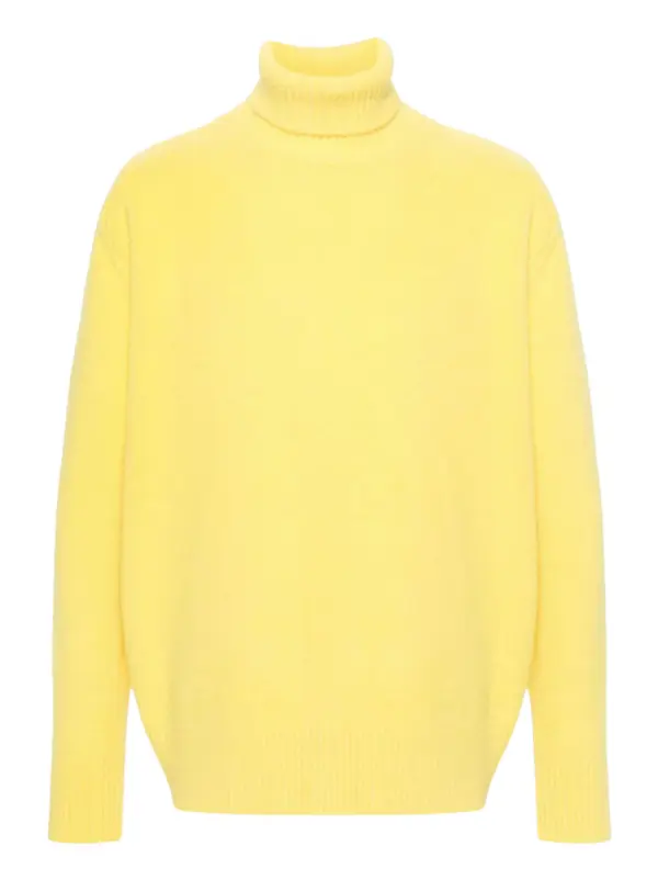 OAMC Whistler Roll-neck Jumper - Yellow