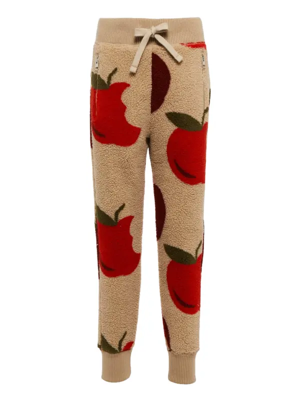 JW Anderson Printed Fleece Sweatpants - Multicoloured