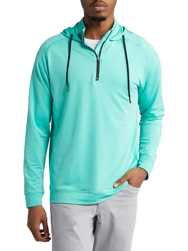 SWANNIES Vandyke Half Zip Hoodie - Cactus