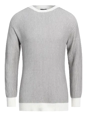04651/ A TRIP IN A BAG Striped Sweater - White