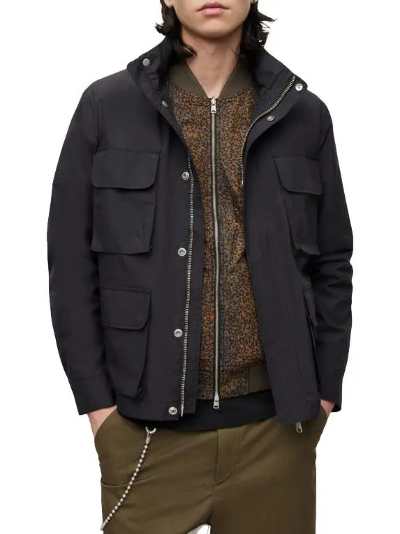 All Saints Maso Light Tech Jacket - Black/black