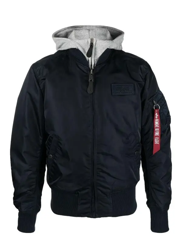Alpha Industries Ma-1 D-tec Bomber Jacket - Blue