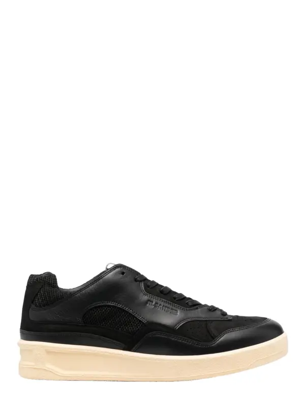 JIL SANDER Panelled Low-top Sneakers - Black