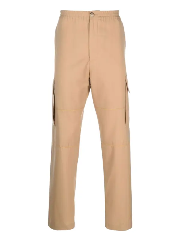 Marni Straight-leg Cargo Pants - Neutrals