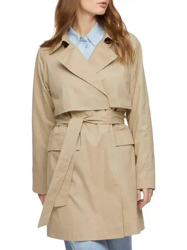Women's Twill Trench Coats