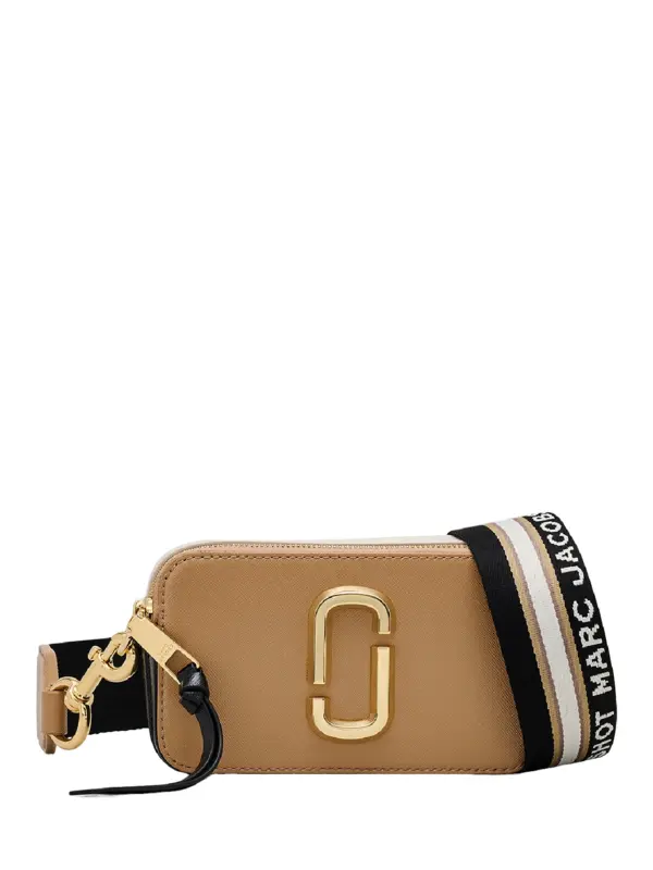 Marc Jacobs Snapshot Crossbody Bag - Camel Multi