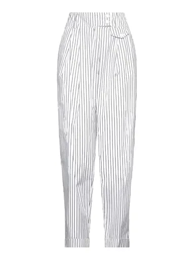 Max & Moi Tapered Leg Pants - White