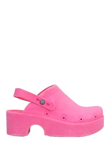 XOCOI Mules & Clogs Textile Fibers - Pink