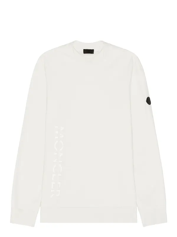 Moncler Cotton Sweater - White