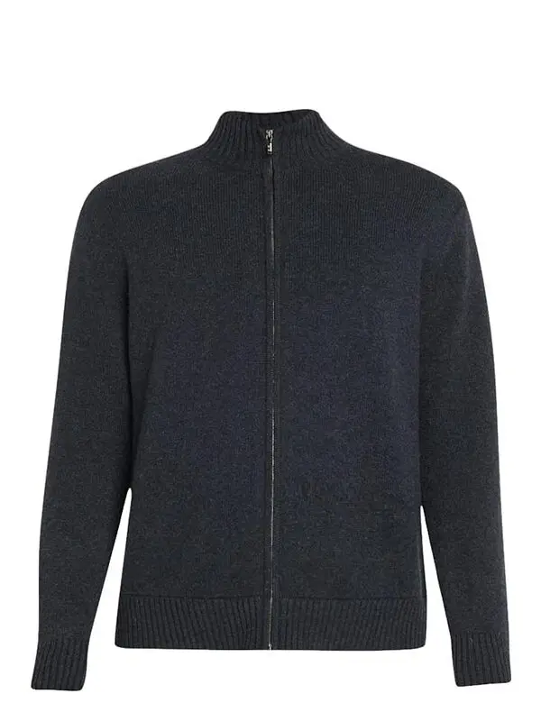 Loro Piana Cashmere Parksville Full-zip Sweater - H10w Cedar