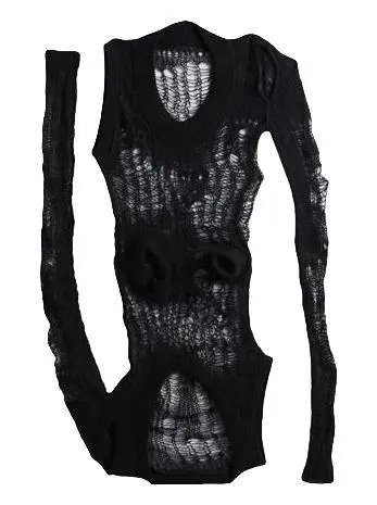 Rick Owens Knitted Sweater - Black