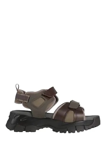 TOD'S Textile And Leather Sandals - Green