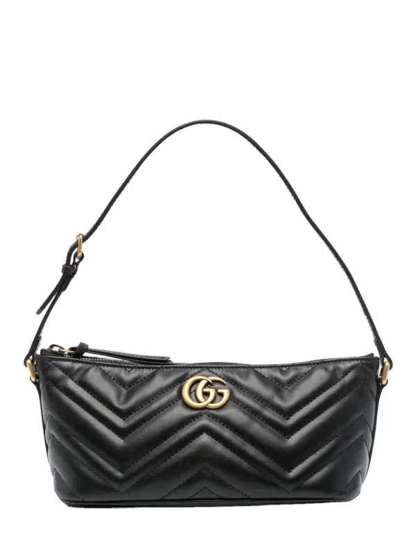 Gucci Gg Marmont Shoulder Bag - Black
