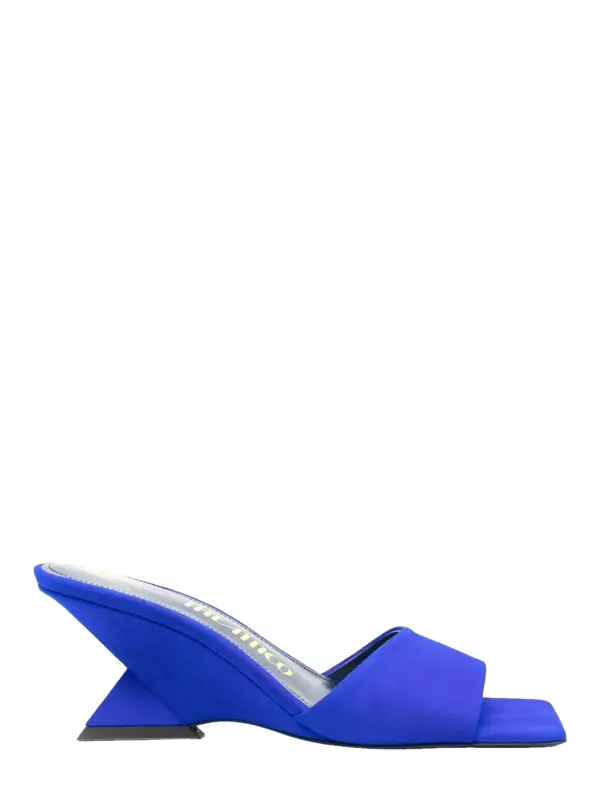 Attico 75mm Cheope Sandals - Blue