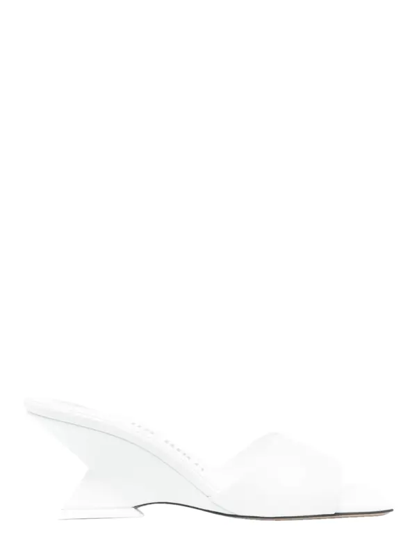 Attico 60mm Cheope Sandals - White