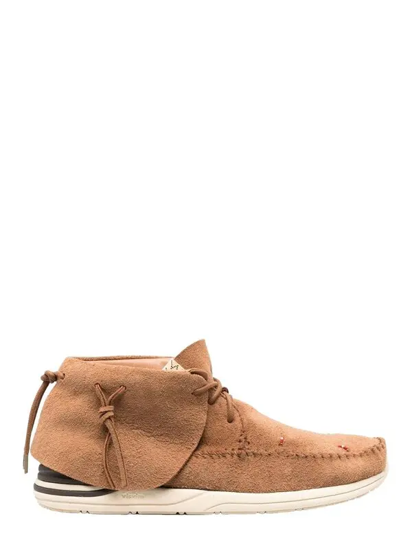 Visvim Lhamo Folk Suede Sneakers - Brown